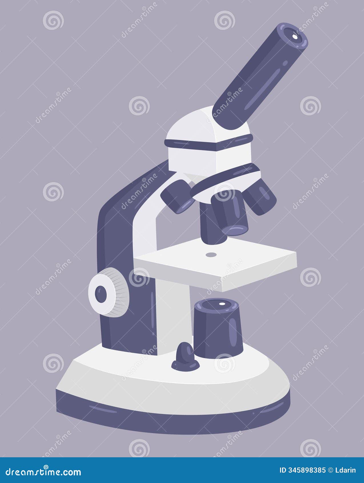 Microscope In The Laboratory, Medical Microscope In The Darkroom Stock ...