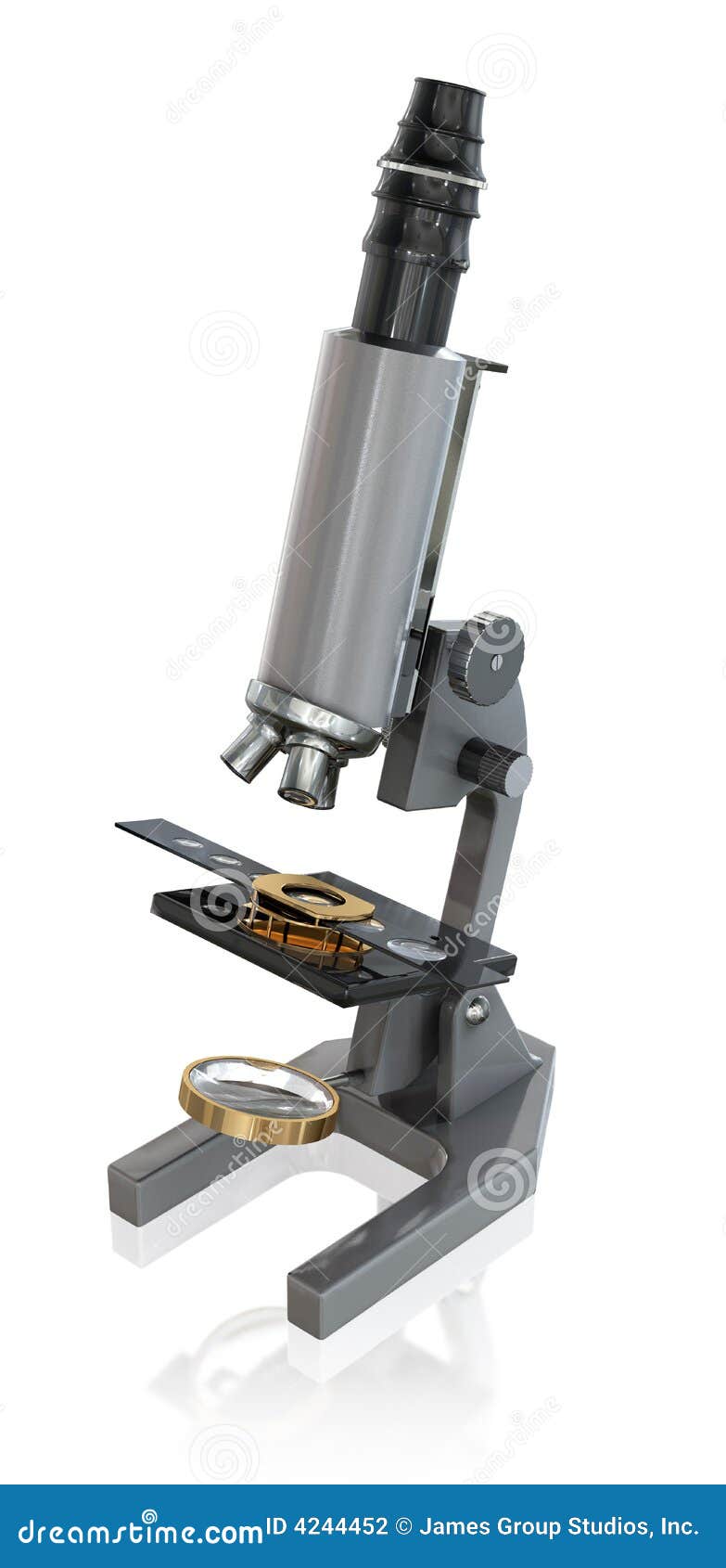 Microscope stock photo. Image of science, biology, discovery - 4244452