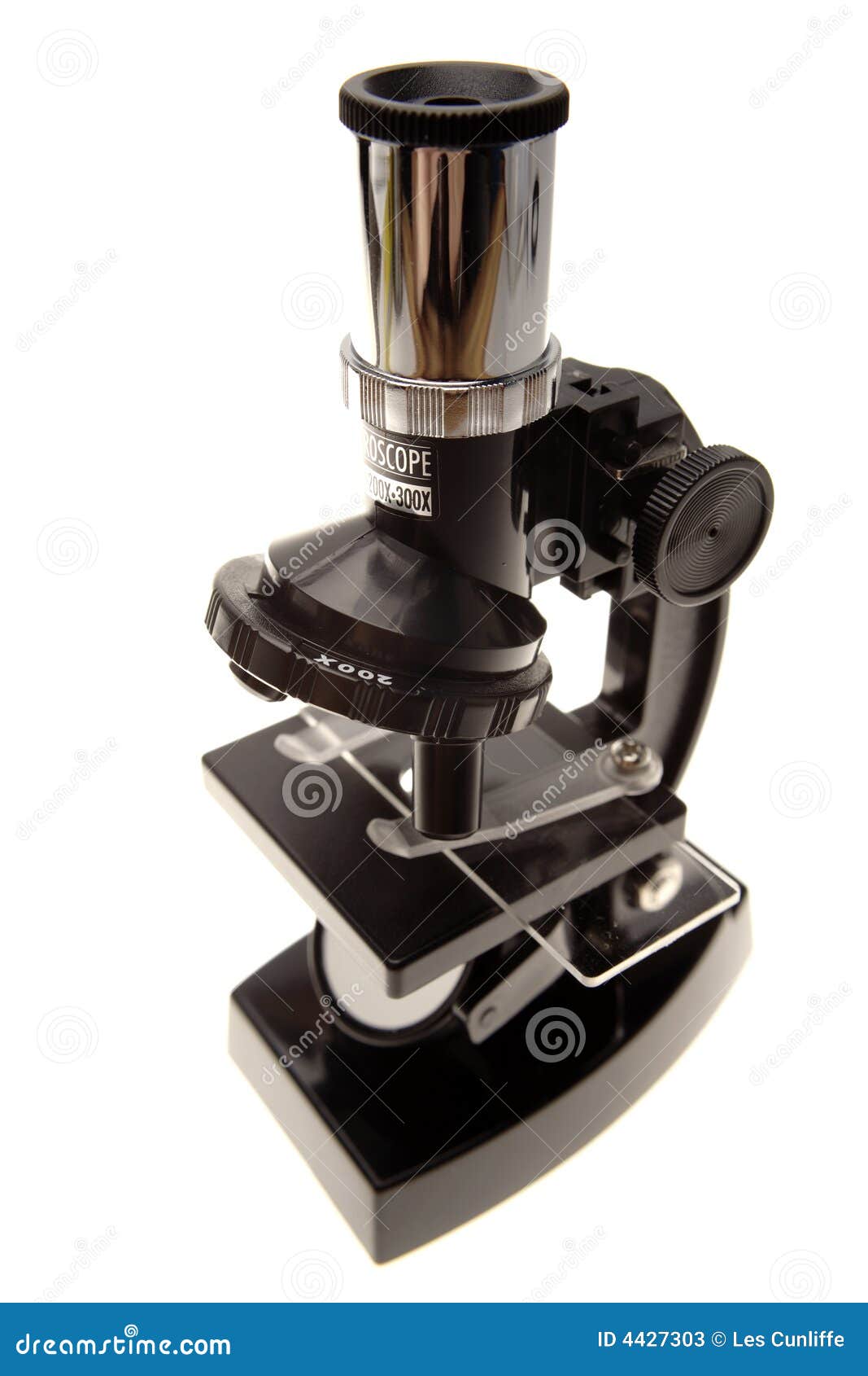 Microscope image stock. Image du cellule, chimie, découverte - 4427303
