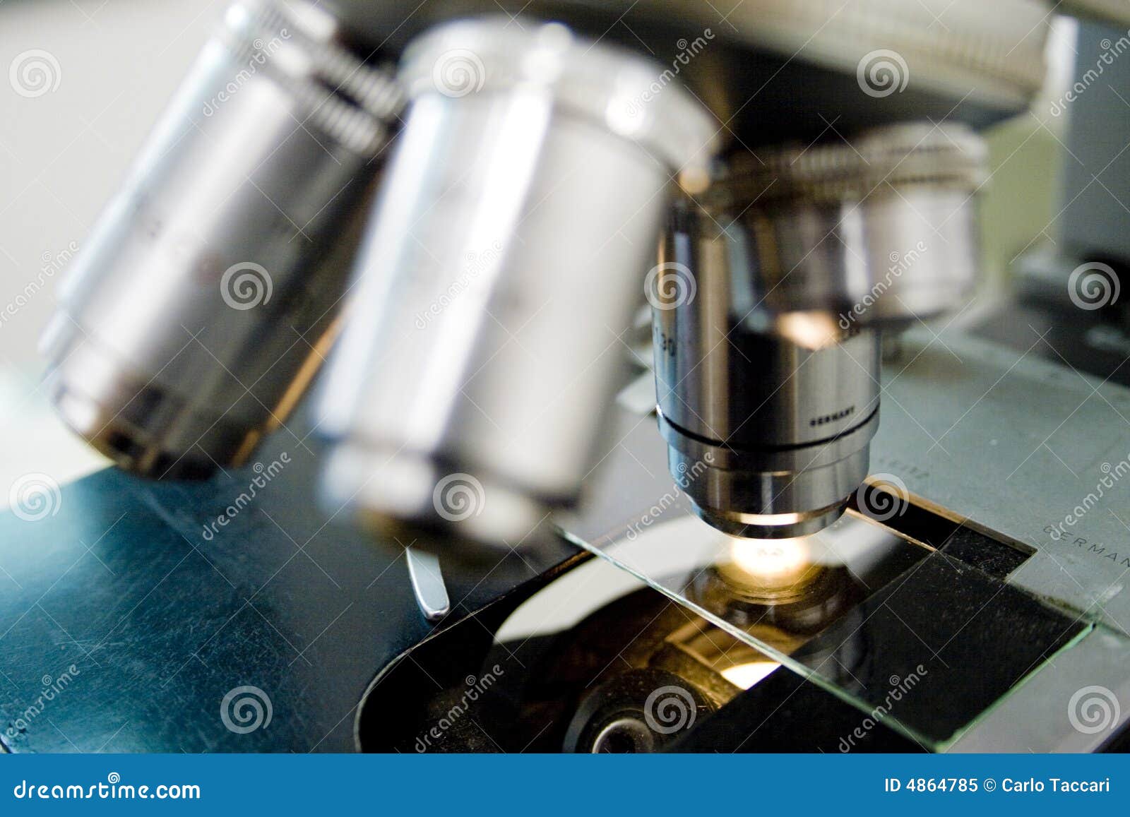 Microscope stock image. Image of microscope, binocular - 4864785