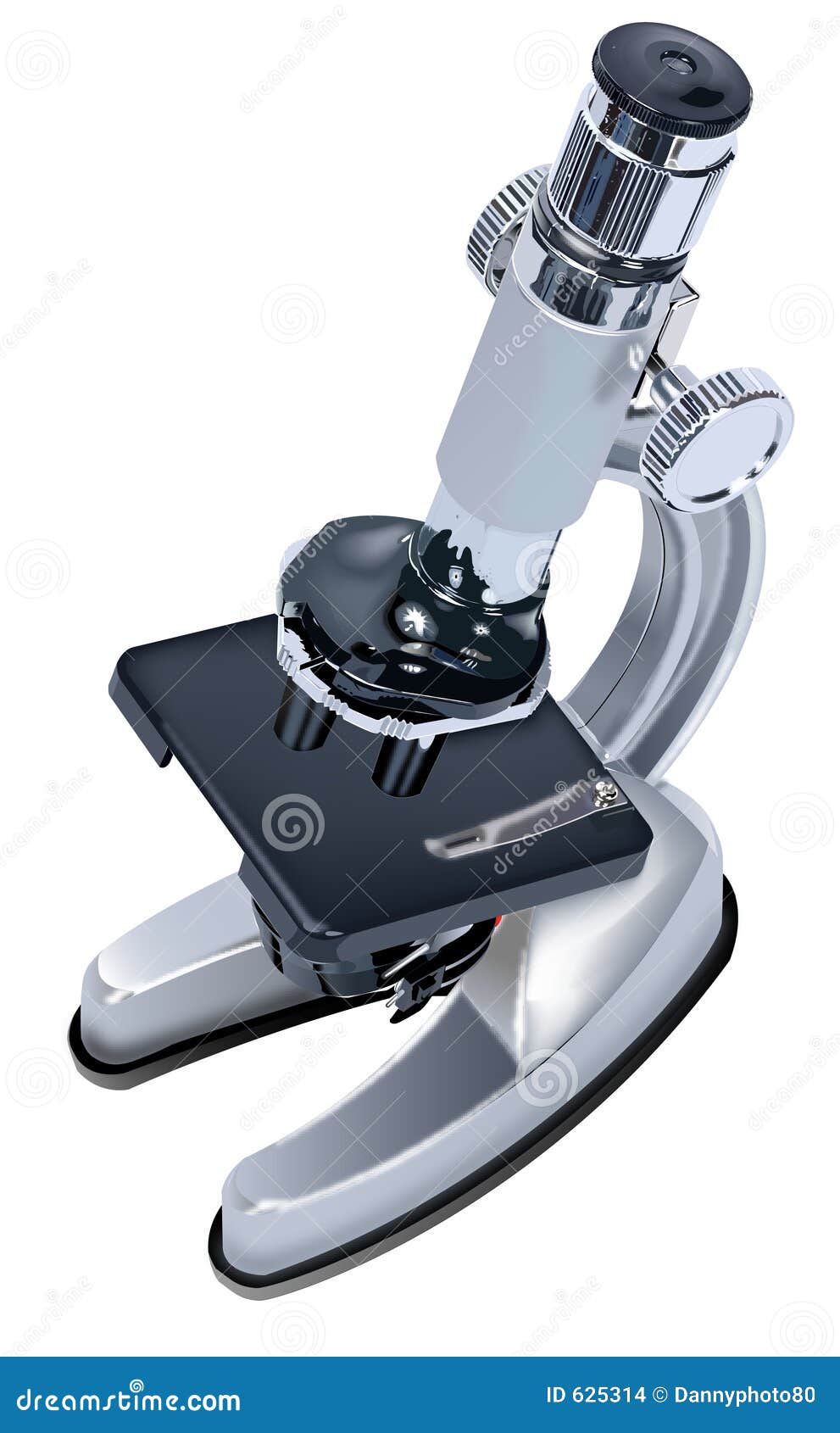 Microscope stock illustration. Illustration of telescope - 625314