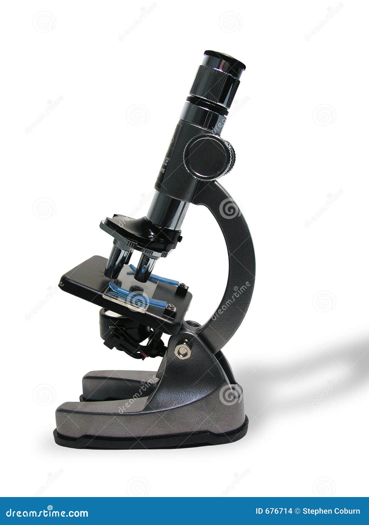 Microscope stock photo. Image of optics, education, magnify - 676714