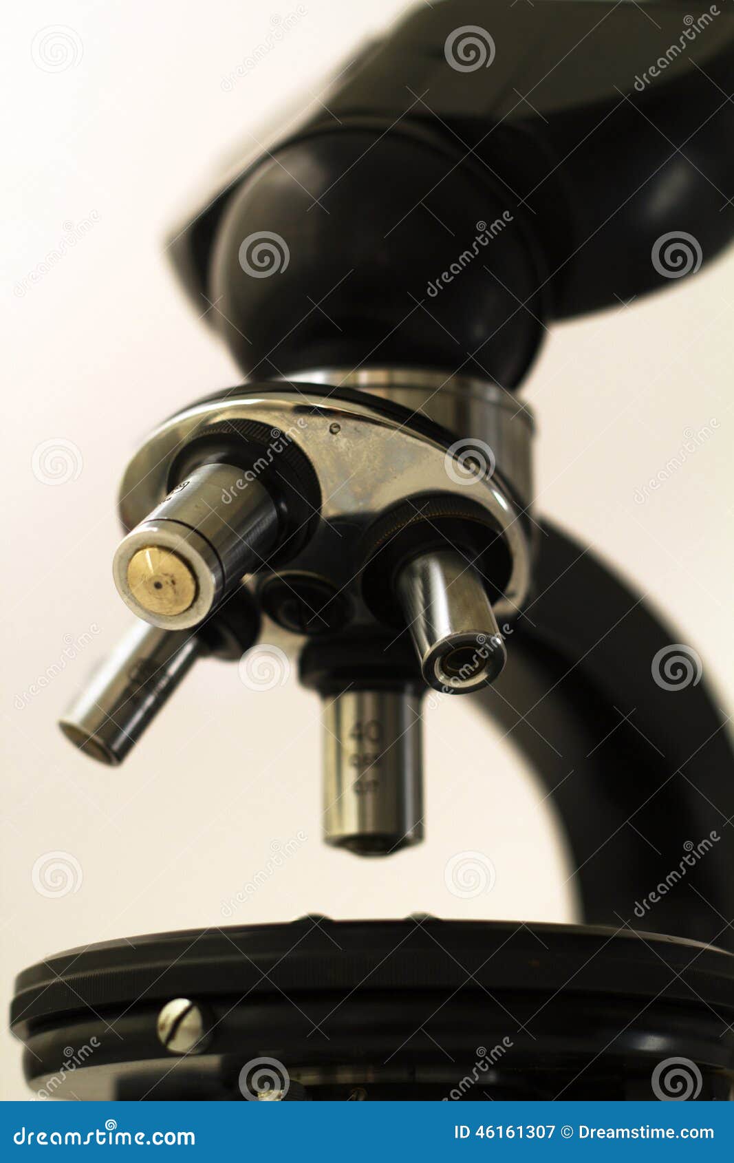 Microscope for analysis stock image. Image of hospital - 46161307