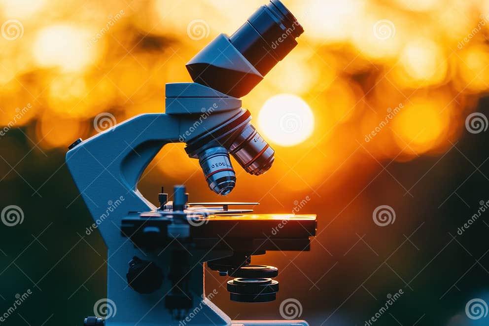Microscope Captures Sunlight at Sunset, Highlighting Scientific ...