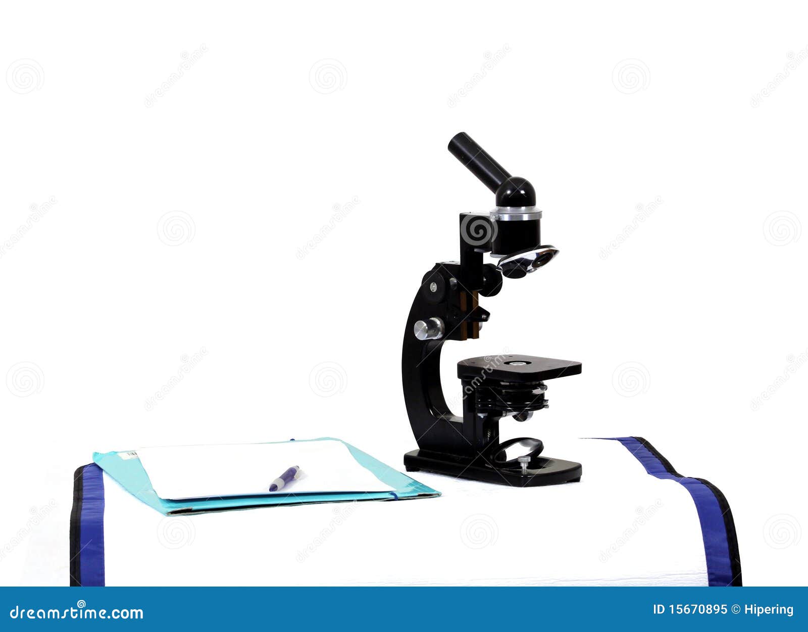 Microscope and chart stock image. Image of health, forensic - 15670895