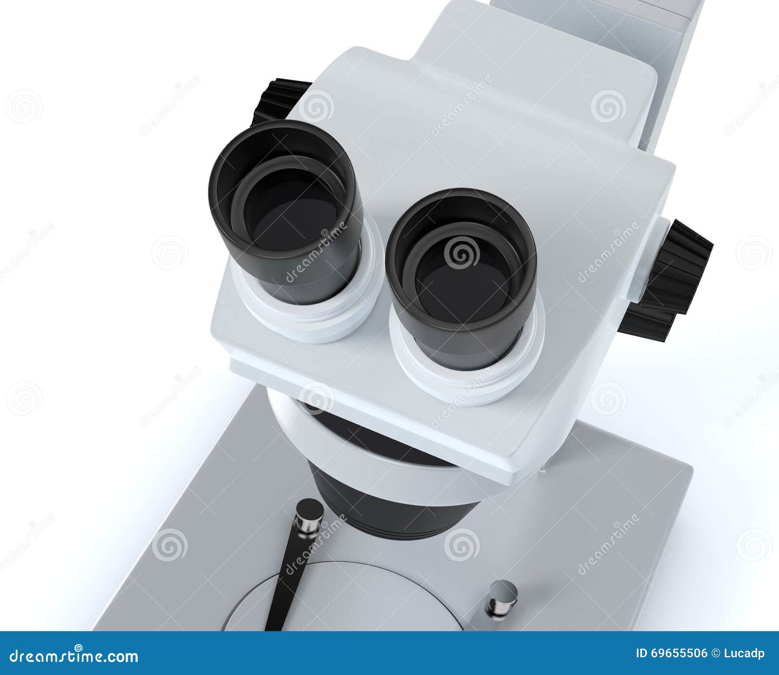 Microscope, Concept of Scientific Research Stock Illustration ...