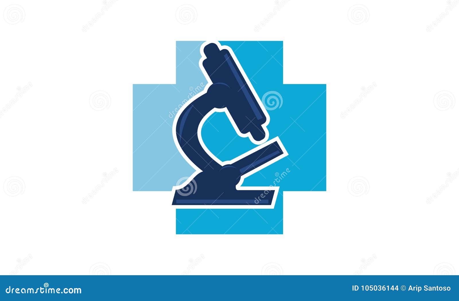 Microscope Letter A Logo Simple. Letter A Logo Vector Illustration ...