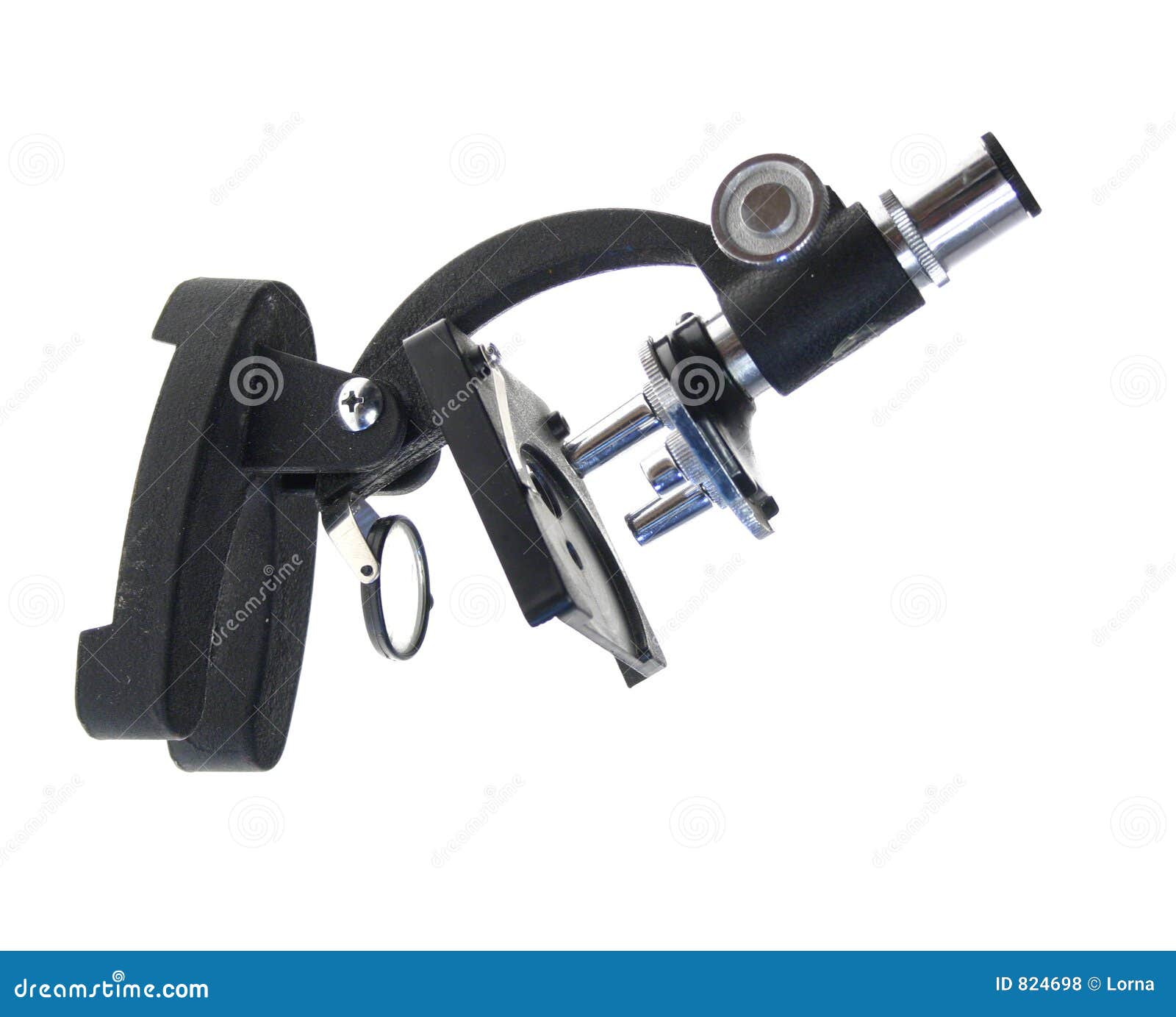 Microscope enlarge stock photo. Image of black, chemistry - 824698