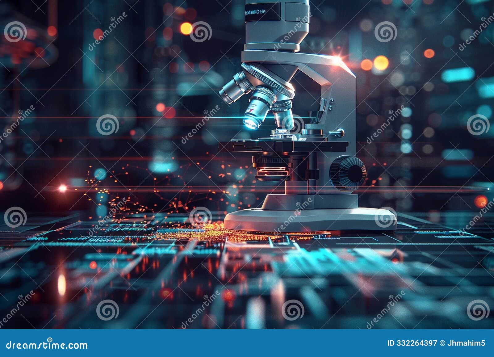 Scientific Apparatus Linear Icons Set. Microscope, Centrifuge, Bunsen ...