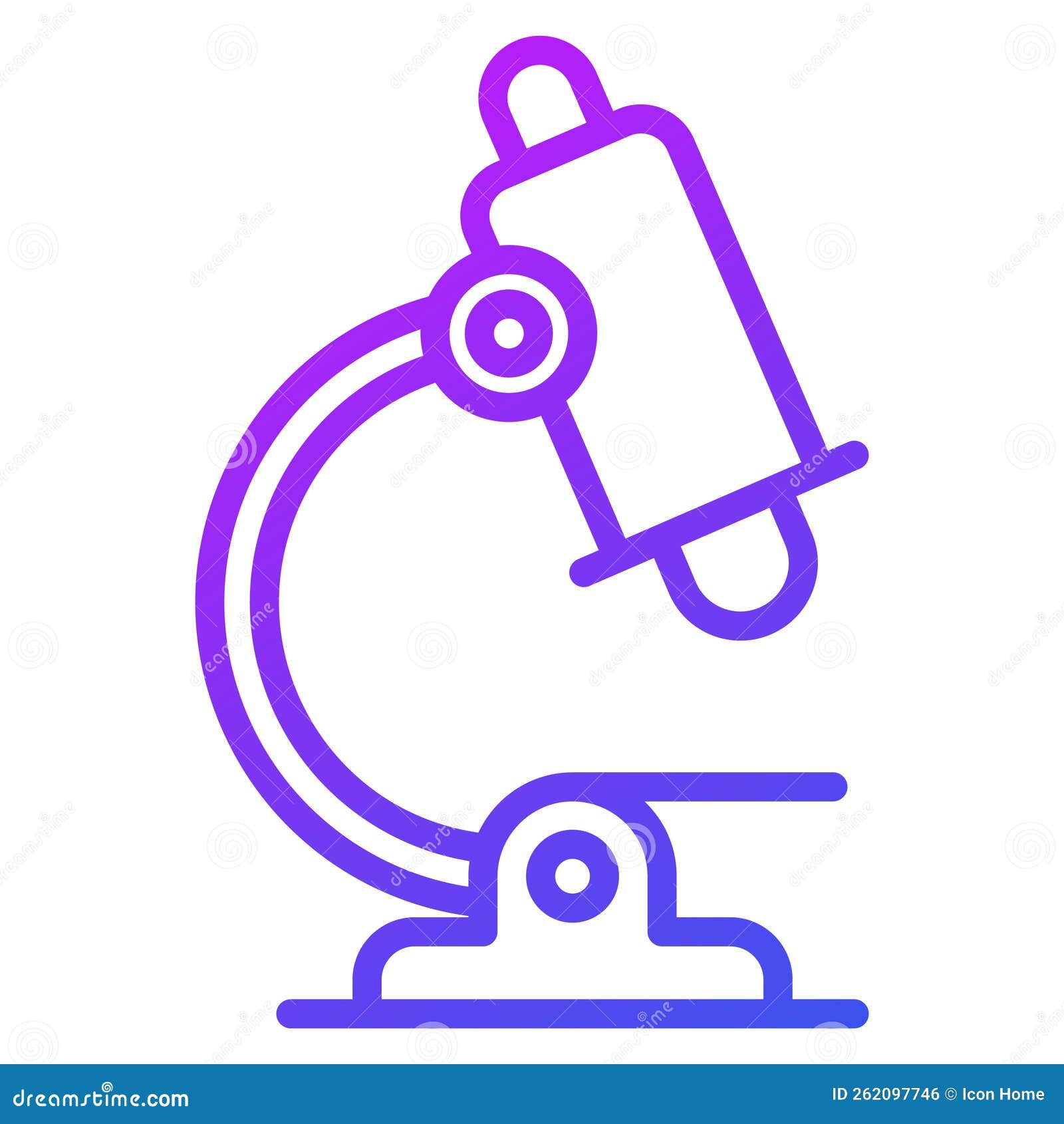 Microscope Healthcare Medical, Vector Graphic Illustration Icon Stock ...
