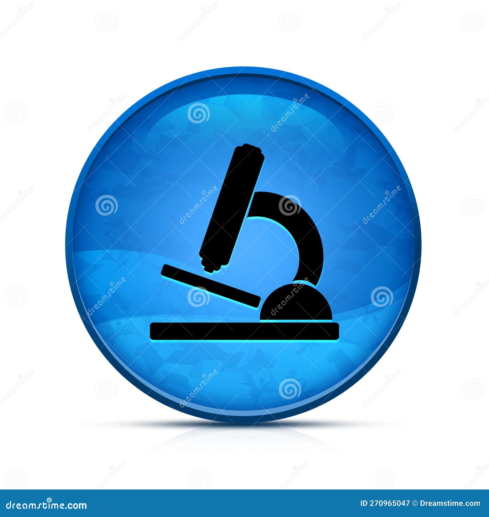 Microscope Icon on Classy Splash Blue Round Button Illustration Stock ... Microscope Icon on Classy Splash Blue Round Button Illustration Stock ...