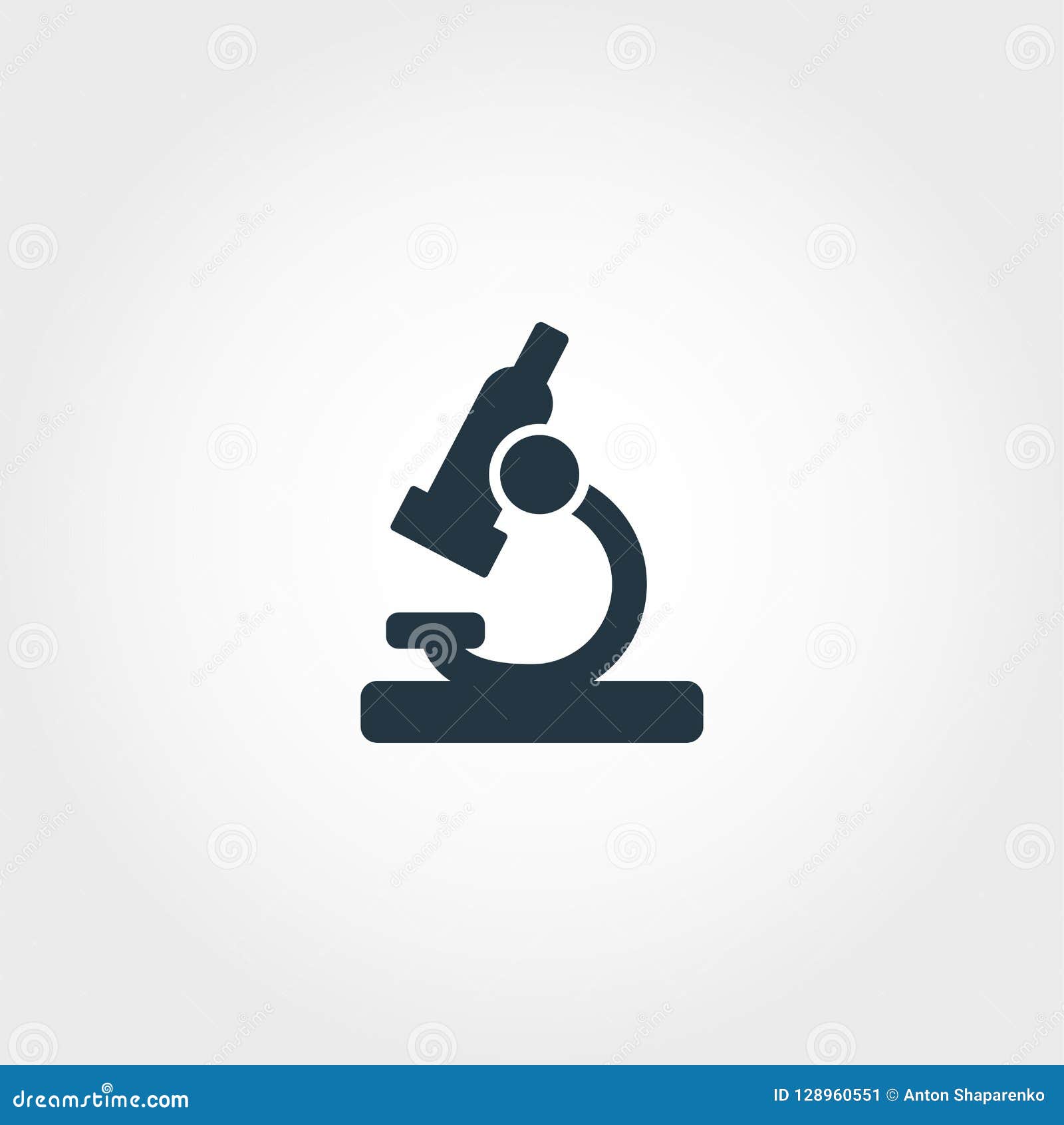 Microscope Icon. Premium Monochrome Design from Education Icon ...