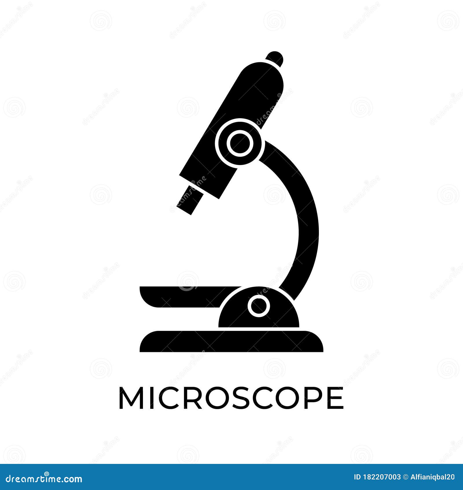 Microscope Icon Vector Illustration. Microscope Vector Design ...