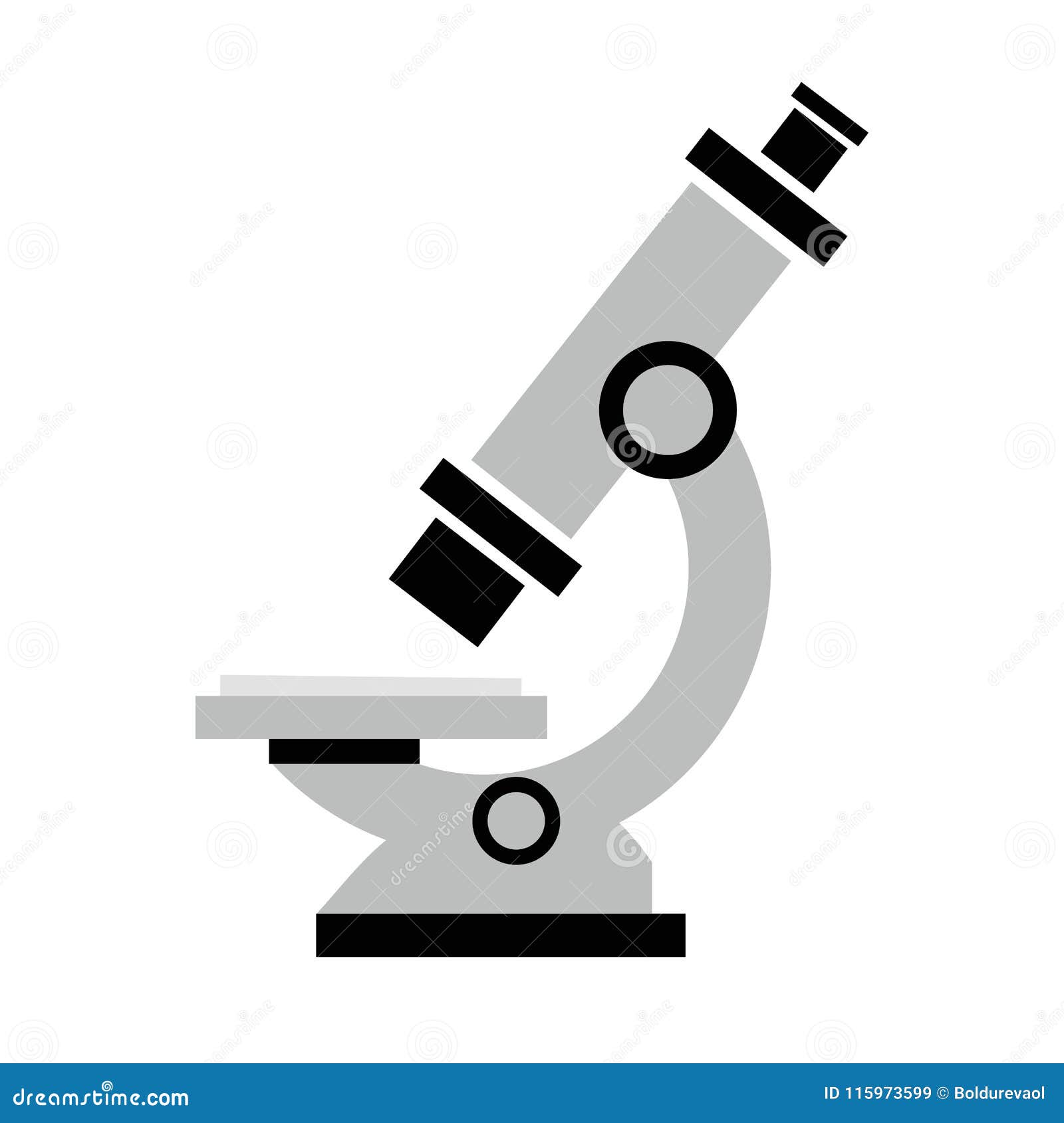 Microscope Icon Vector | CartoonDealer.com #107180088 Microscope Icon Vector | CartoonDealer.com #107180088