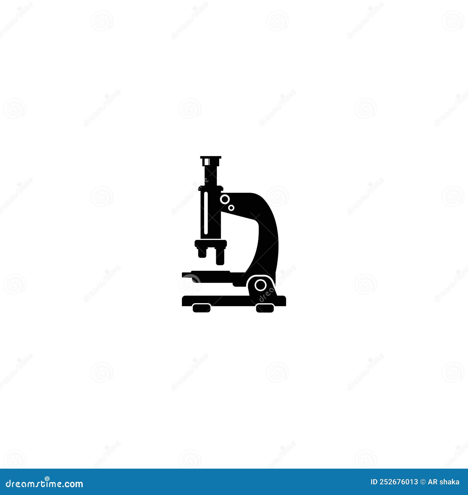 Microscope Icon Vector, Logo Design Illustration Stock Vector ...