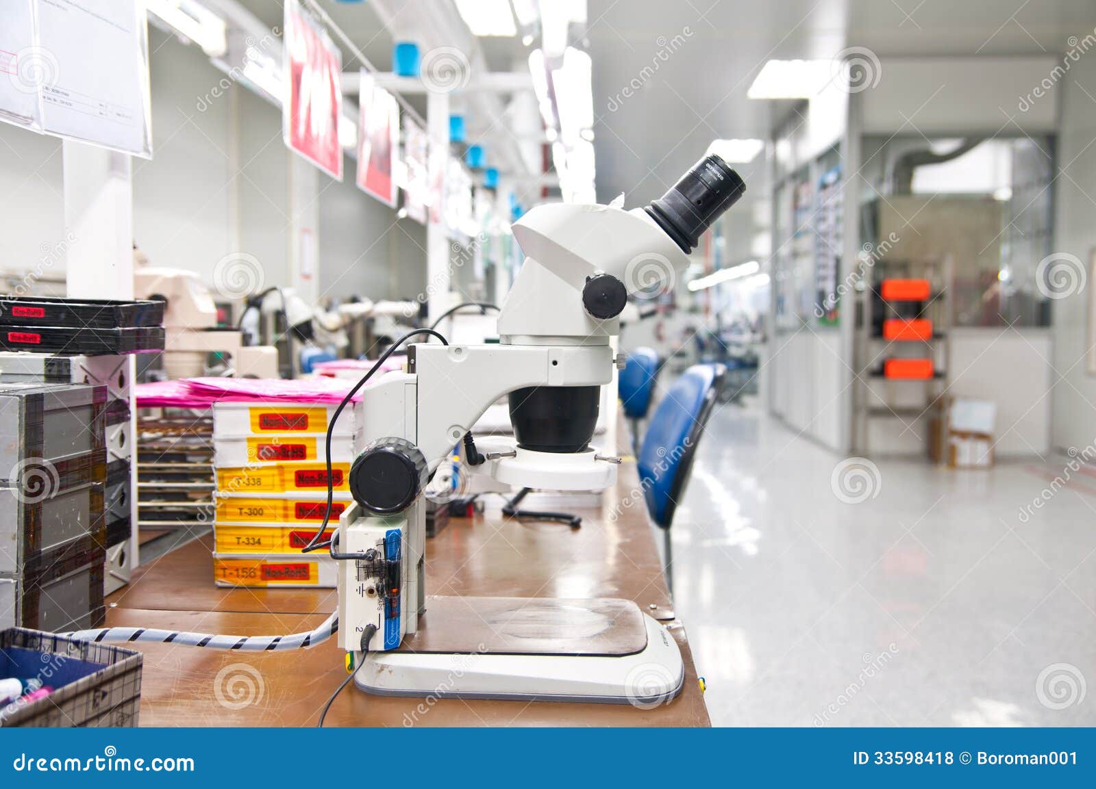 Microscope stock photo. Image of education, medicine - 33598418