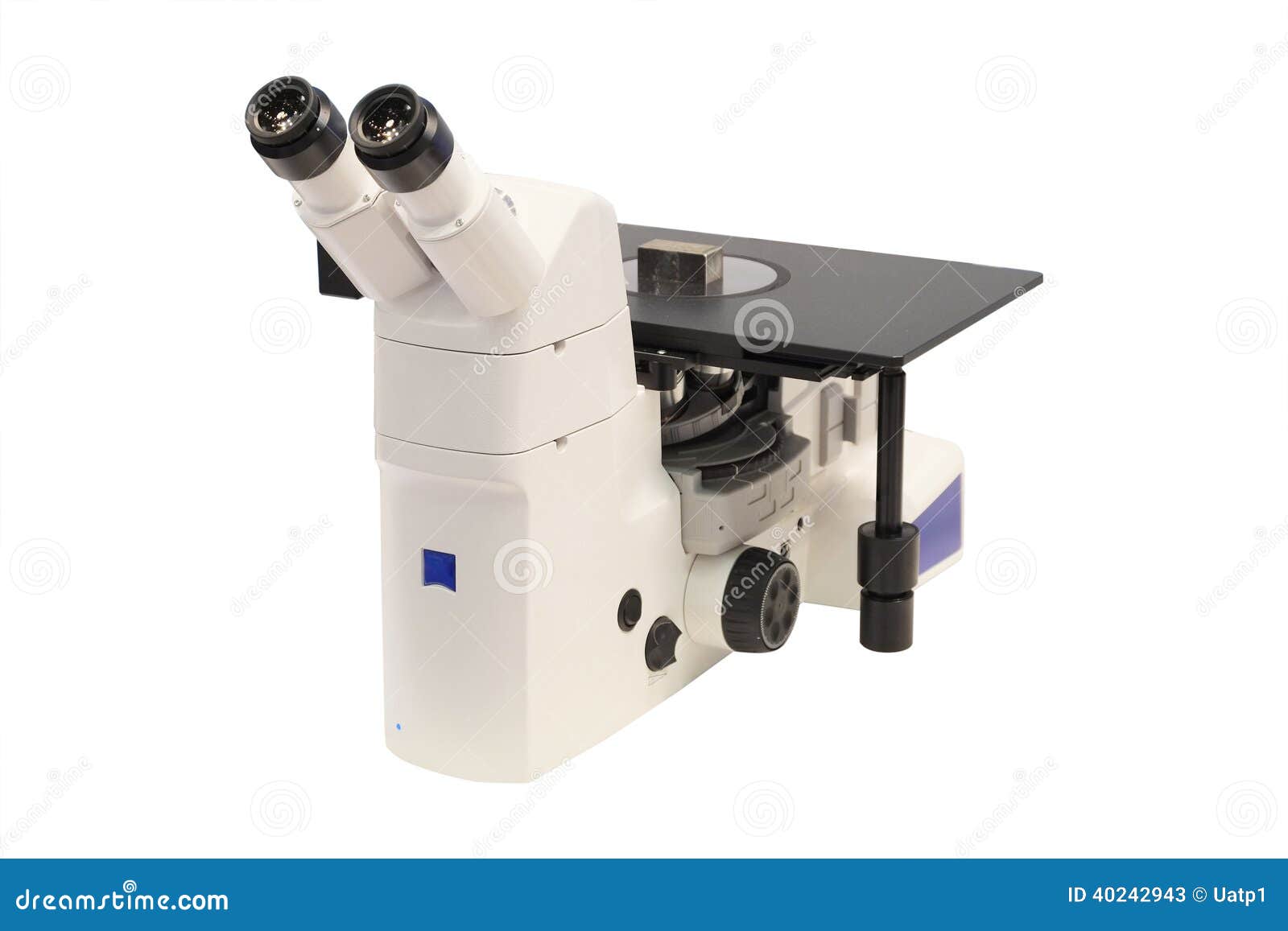 Microscope stock image. Image of white, laboratory, professional - 40242943