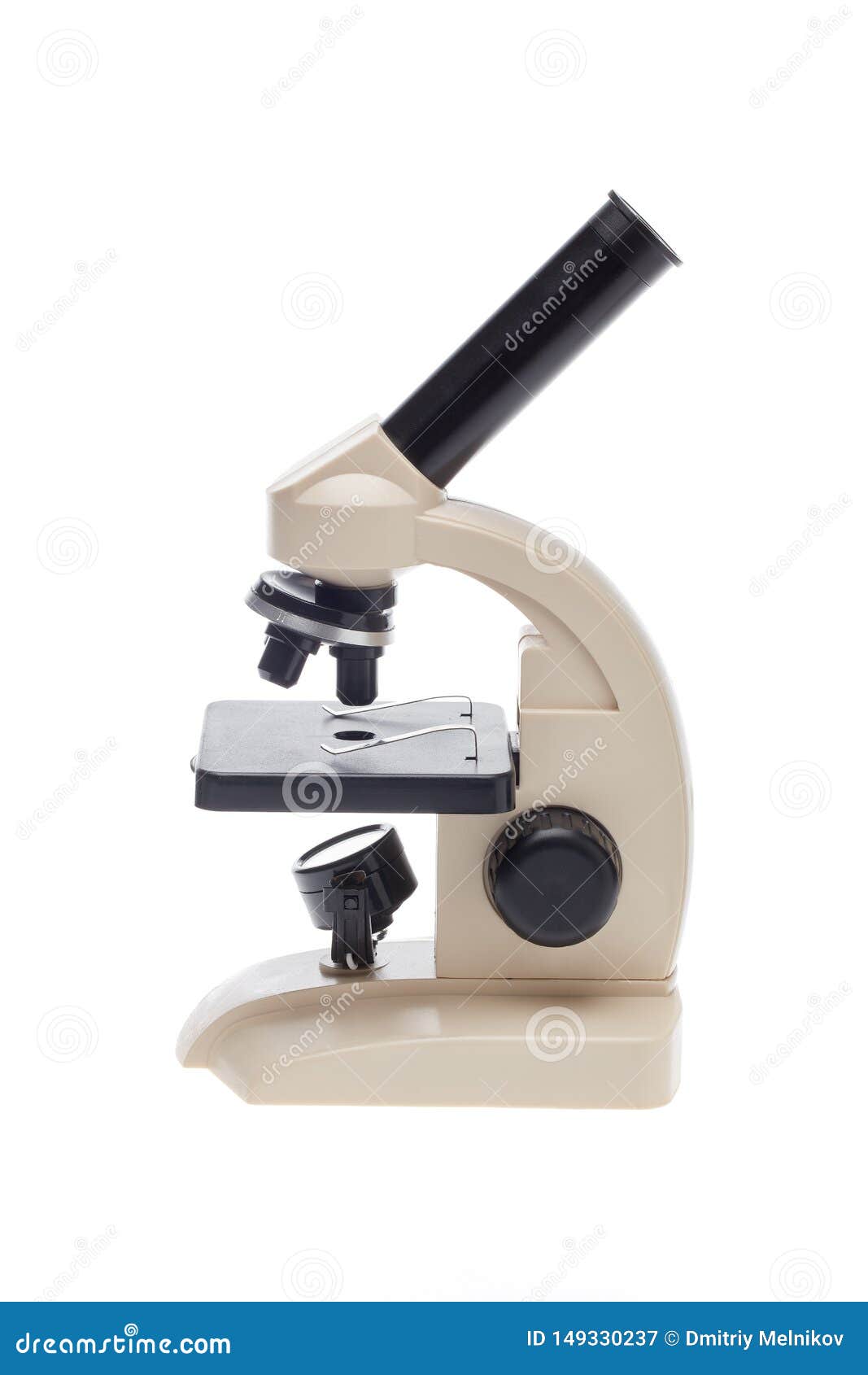 Microscope stock image. Image of biology, medical, grey - 149330237