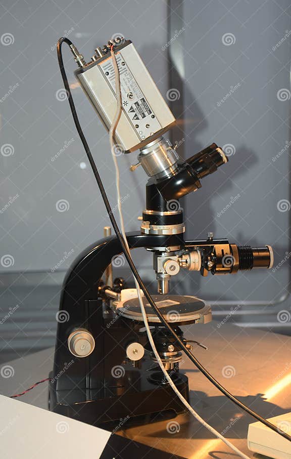 Microscope Kept at a Lab in NASA Center Editorial Photography - Image ...