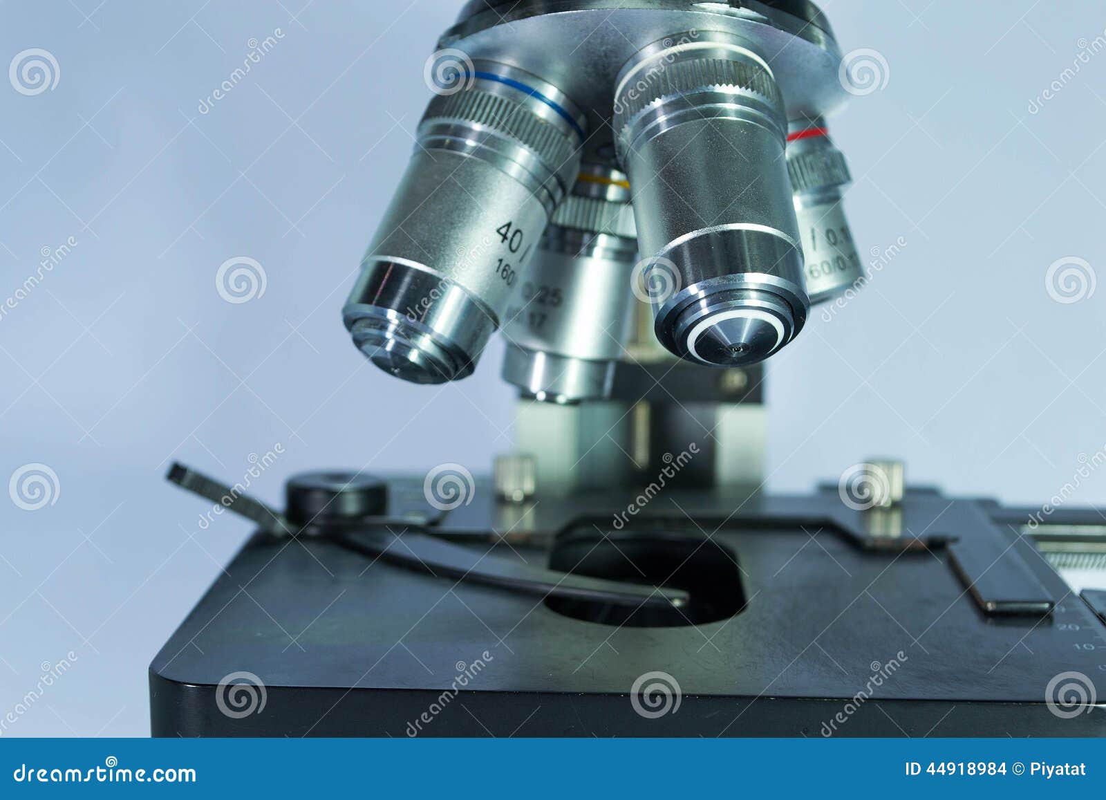 Microscope in lab hospital stock photo. Image of investigation - 44918984
