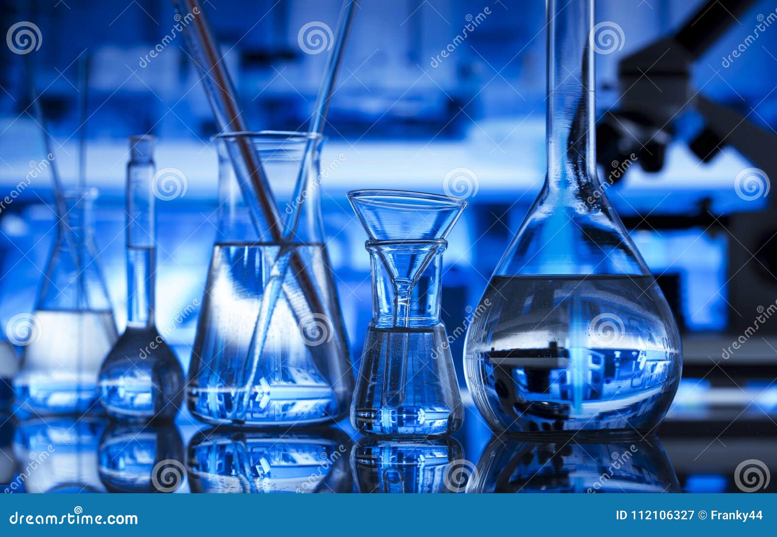 Science Laboratory Concept Background. Science Experiment. Stock Image ...