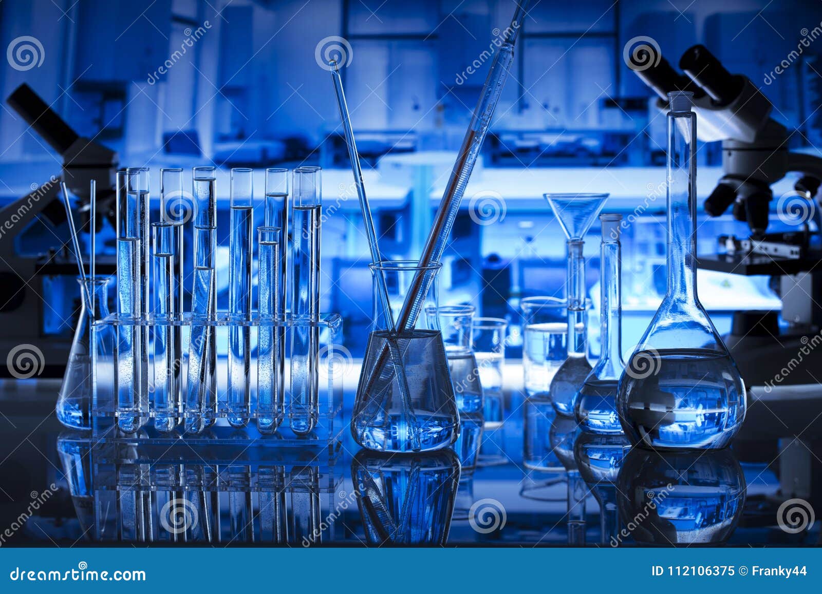 Science Laboratory Concept Background. Science Experiment. Stock Image ...