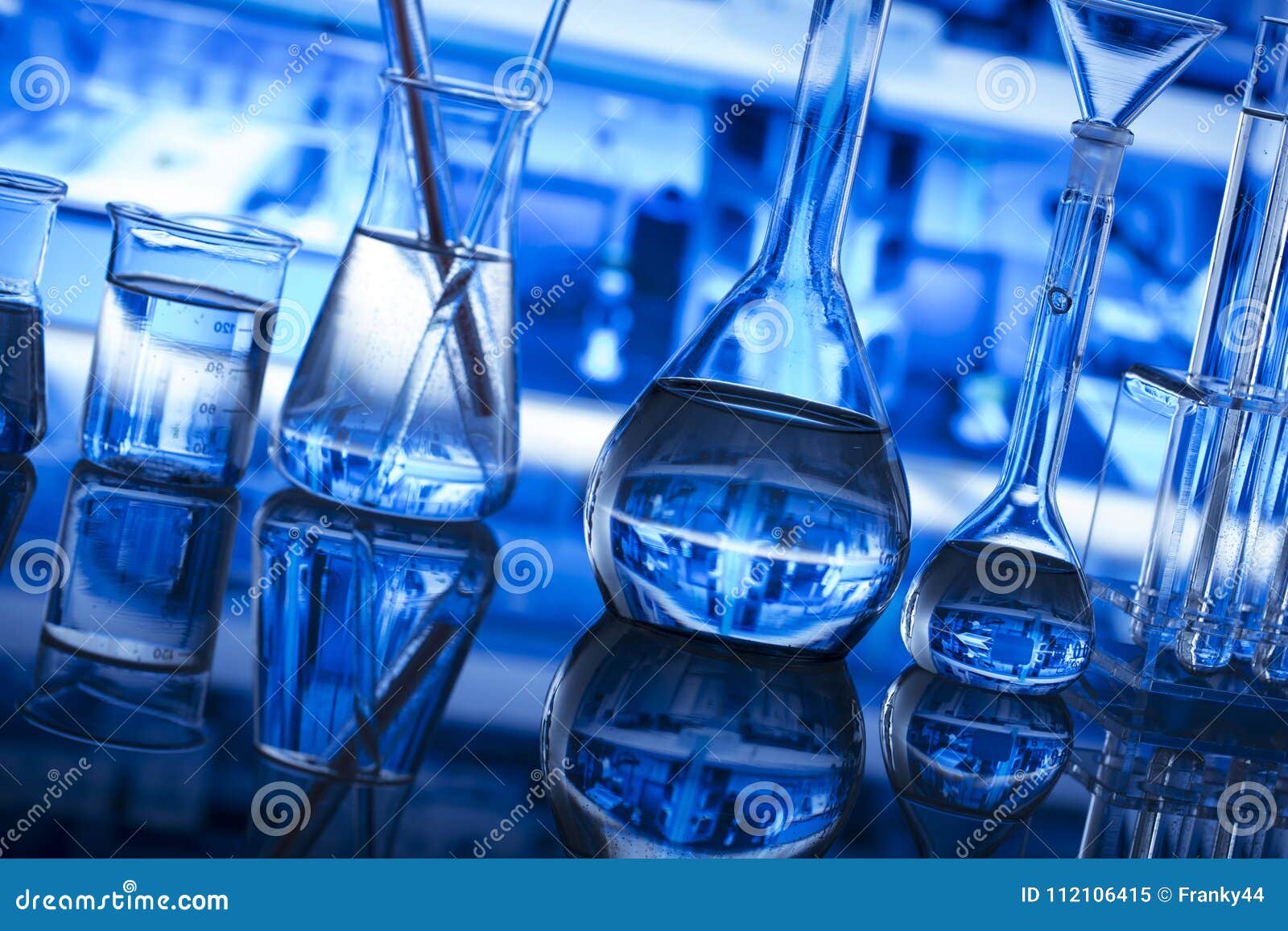 Science Laboratory Concept Background. Science Experiment. Stock Image ...