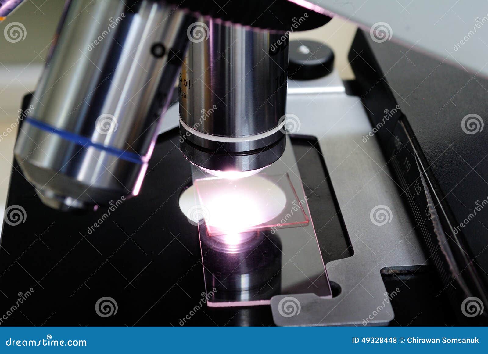 Microscope stock photo. Image of glass, magnifier, microscope - 49328448