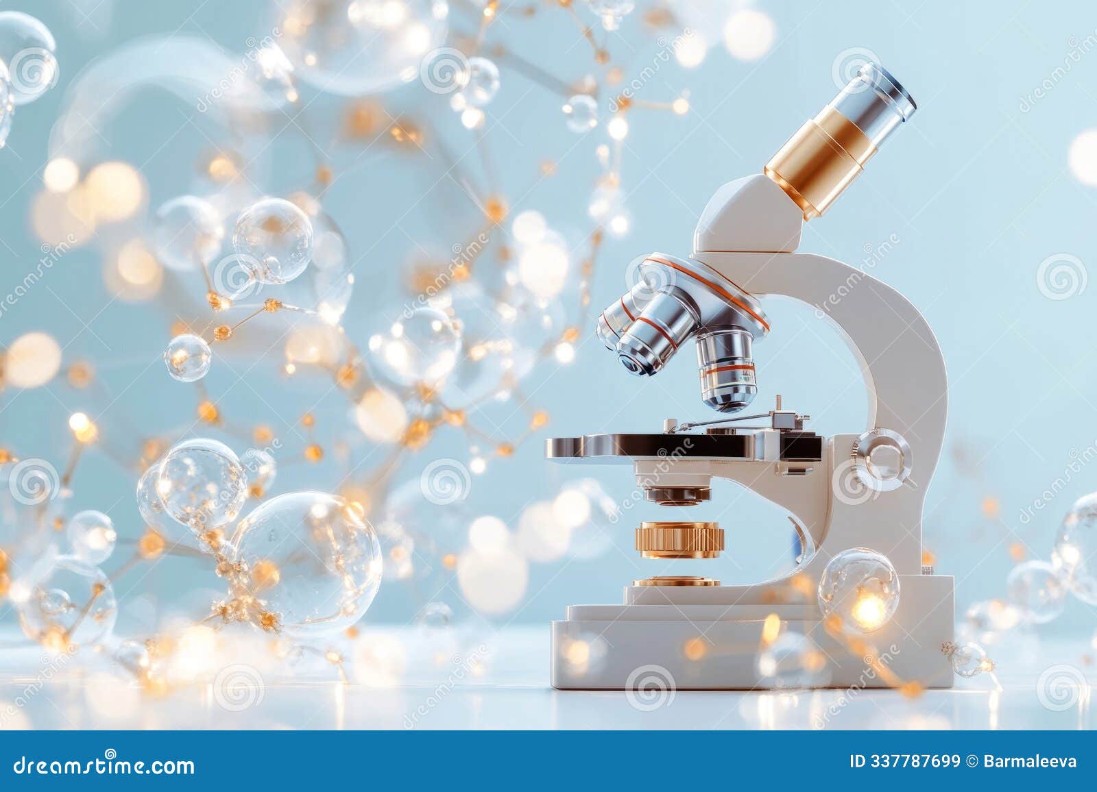 Microscope in a Laboratory Surrounded by Representations of Molecular ...