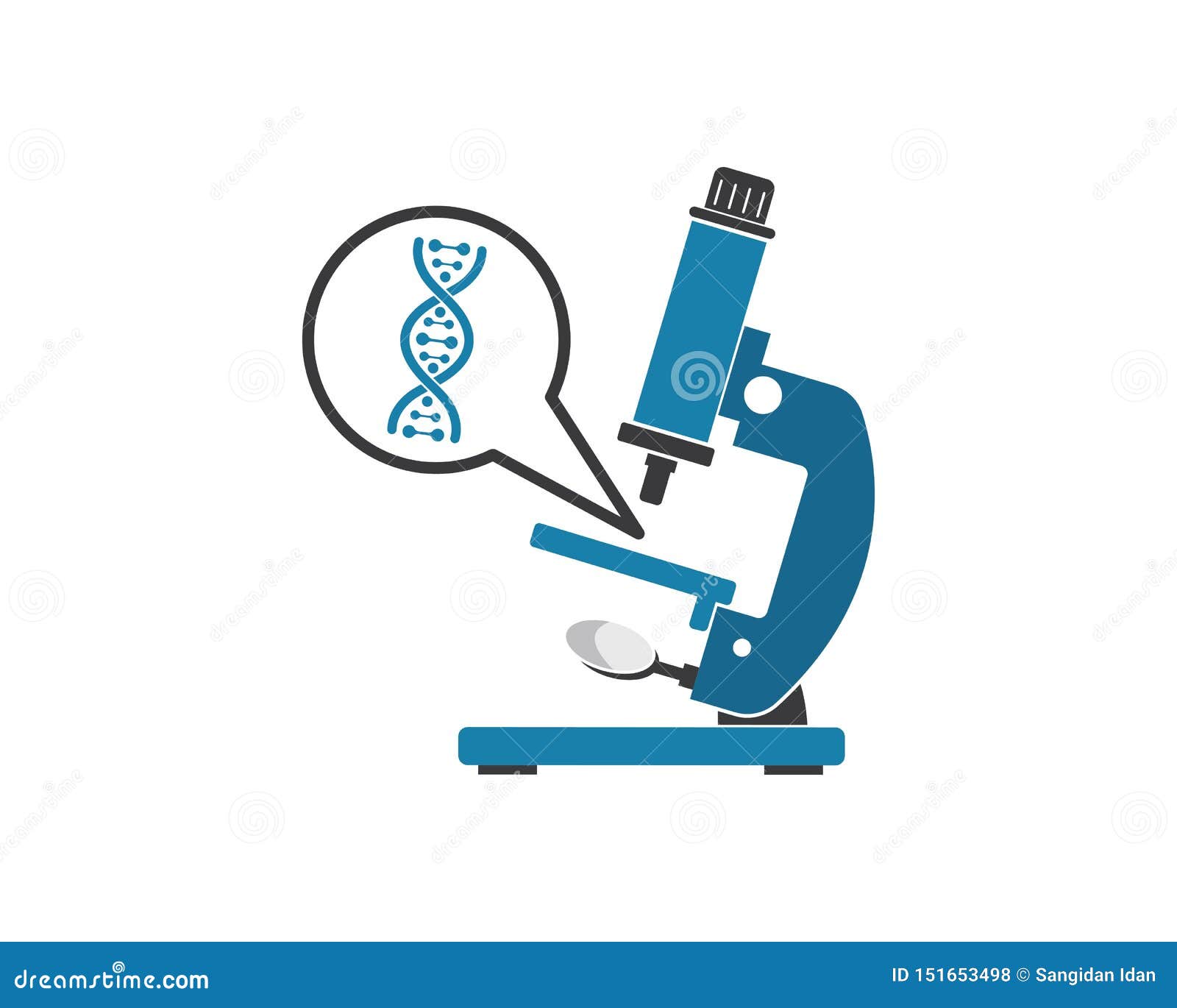 Microscope Logo Design