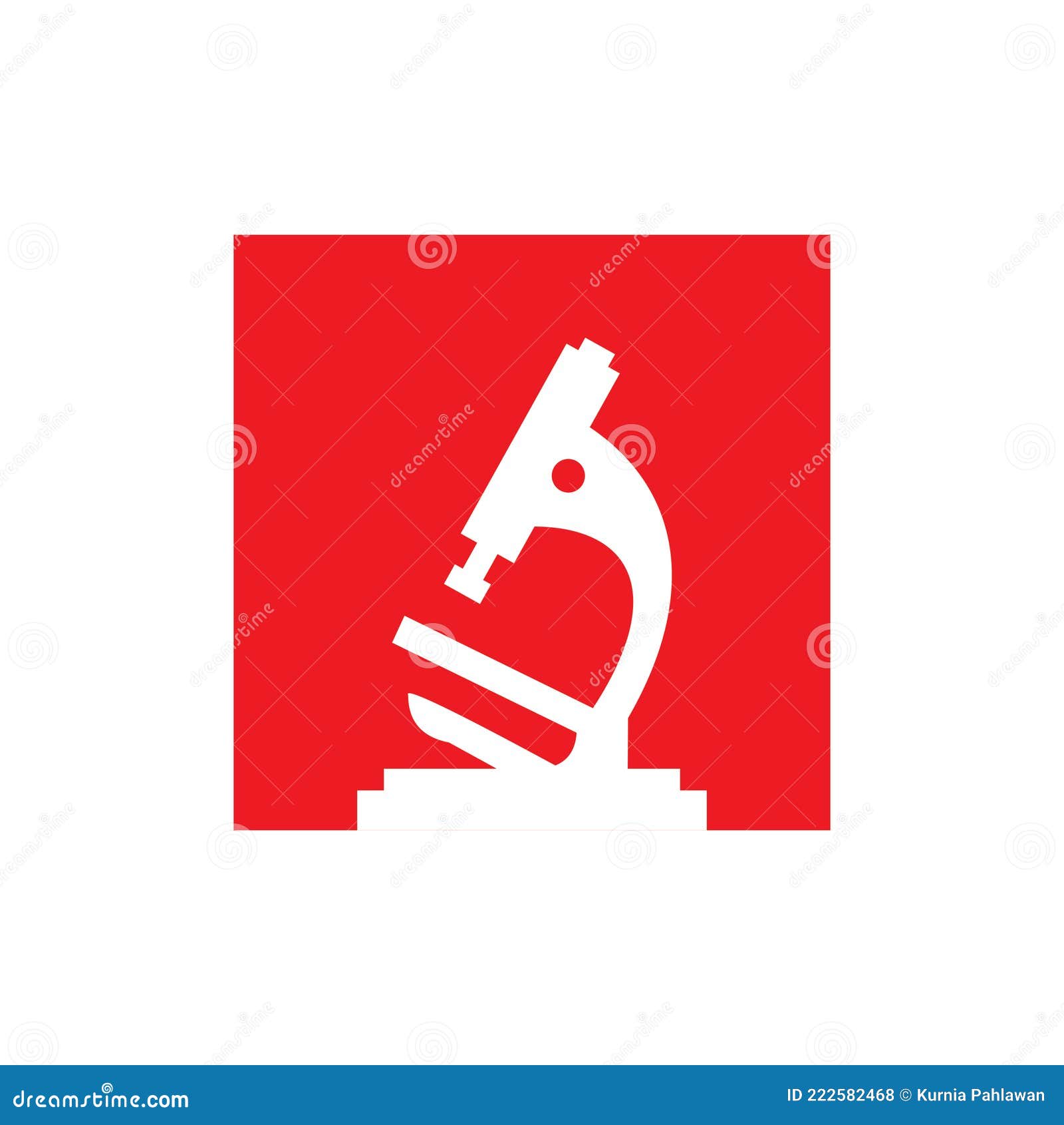 Microscope Logo . Microbiology Logo Vector Stock Illustration ...
