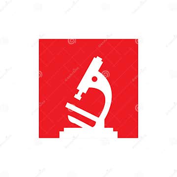 Microscope Logo . Microbiology Logo Vector Stock Illustration ...