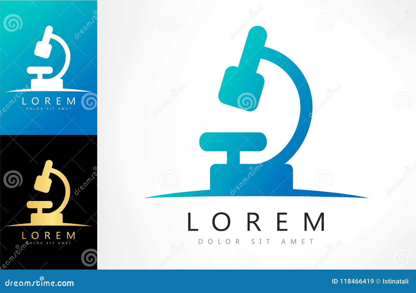 Microscope logo vector stock vector. Illustration of macro - 118466419