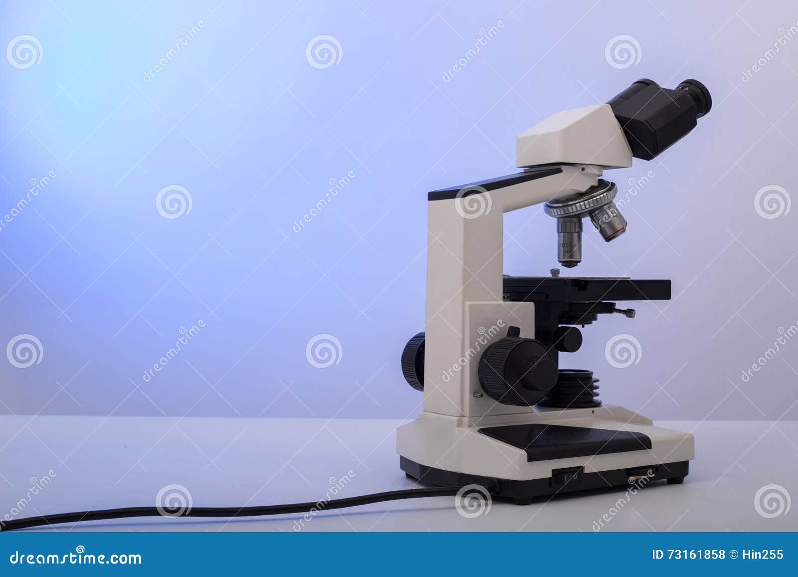 Microscope Machine for Research Stock Photo - Image of discovery, macro ...