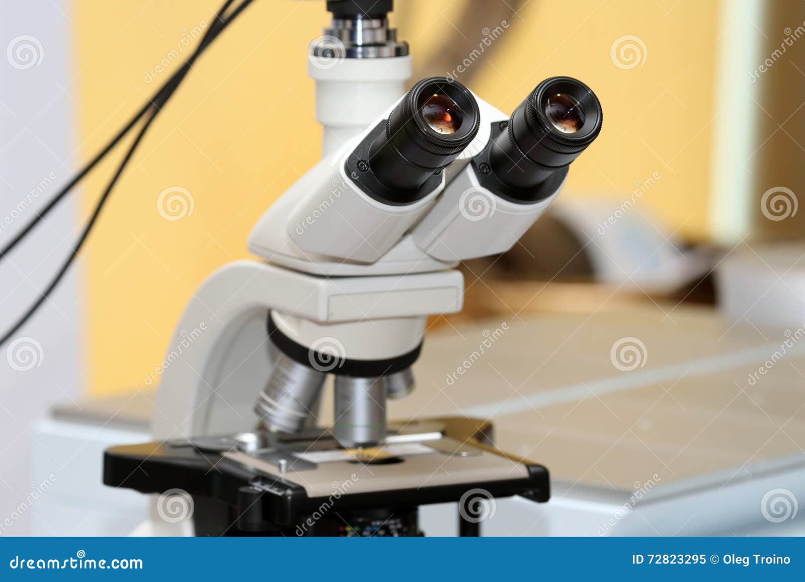 Microscope for Medical Research Stock Image - Image of chemistry ...