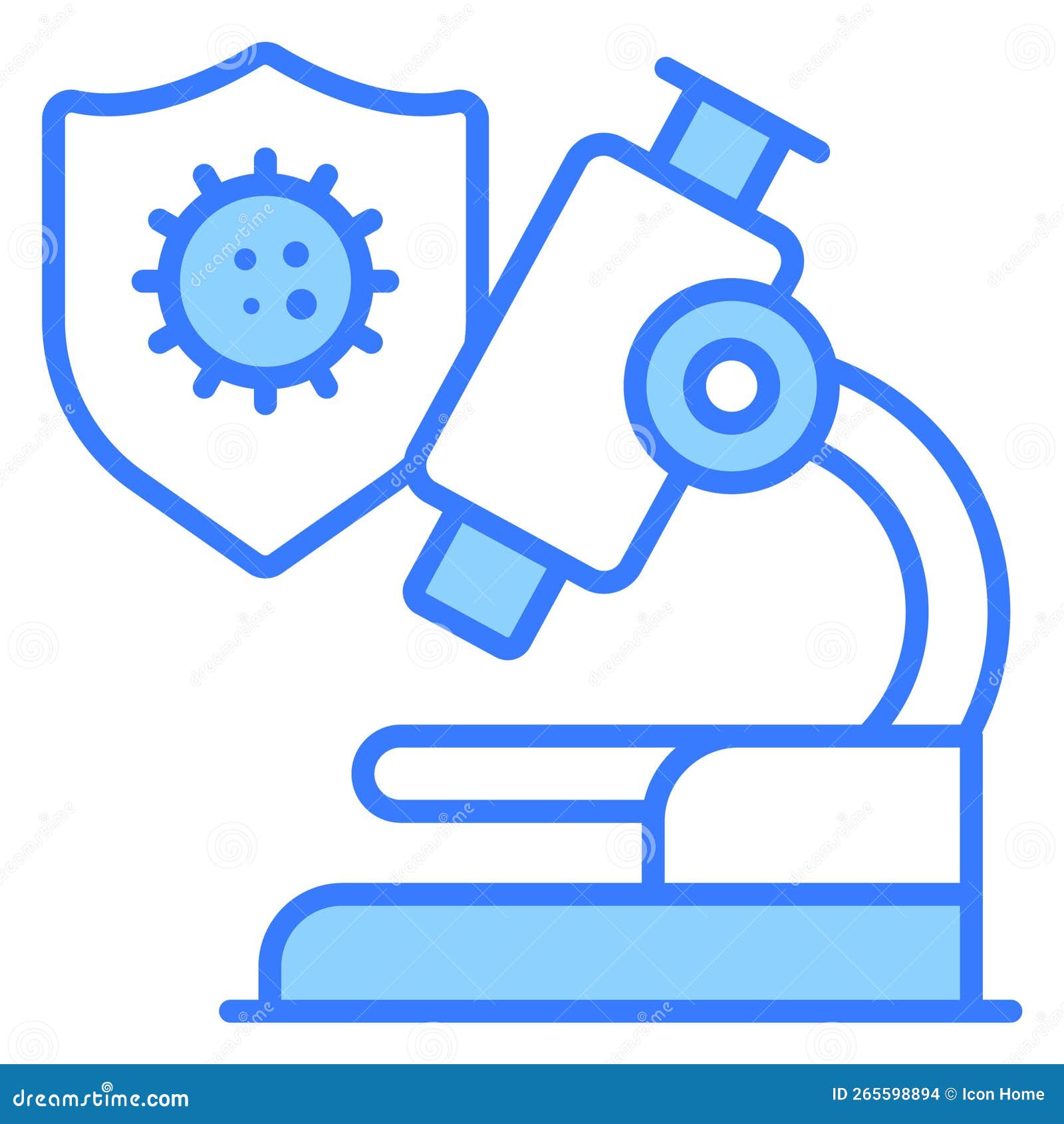 Microscope Modern Concepts Design Stock Vector - Illustration of ...
