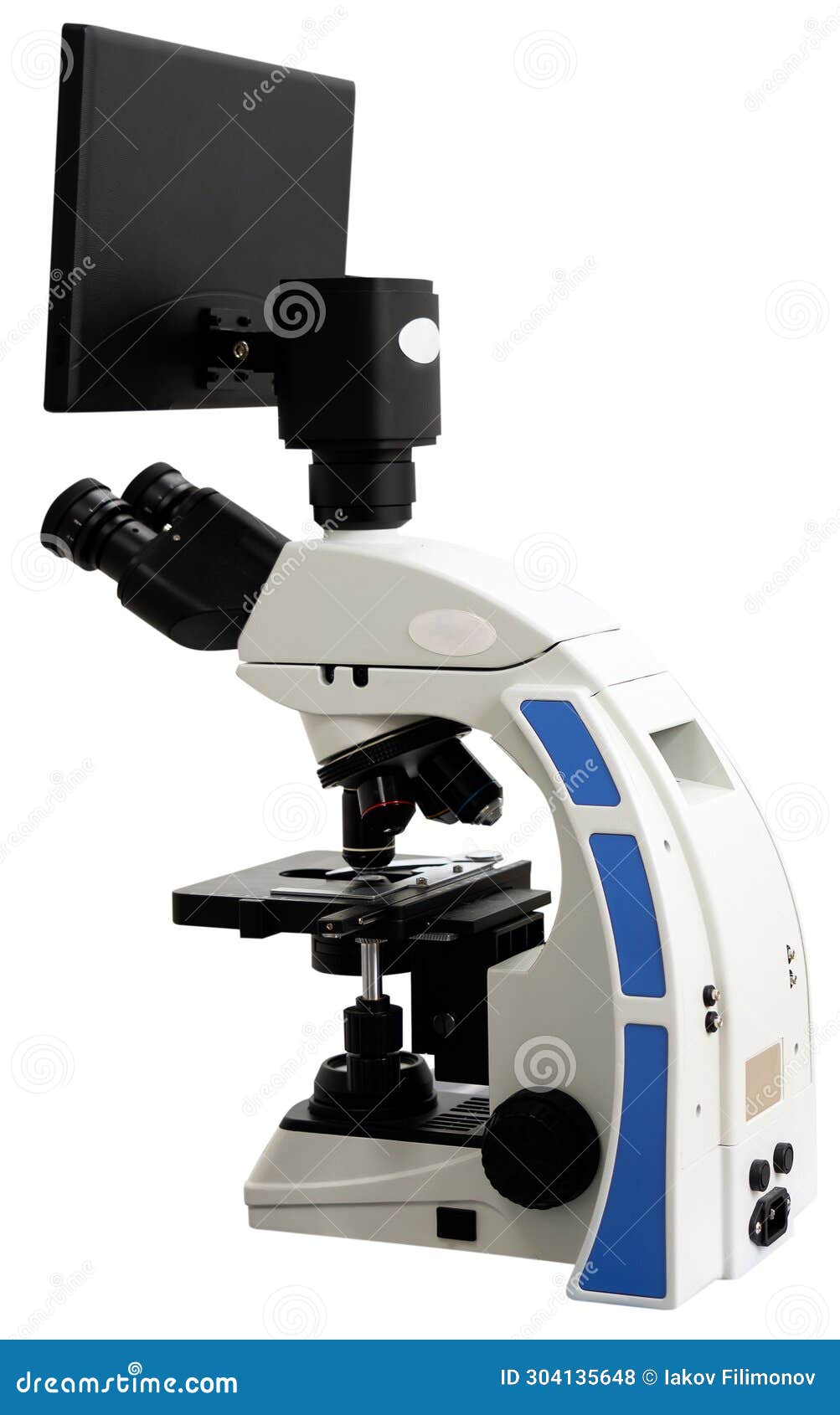 Microscope with Multiple Magnification, Additional Monitor Screen are ...
