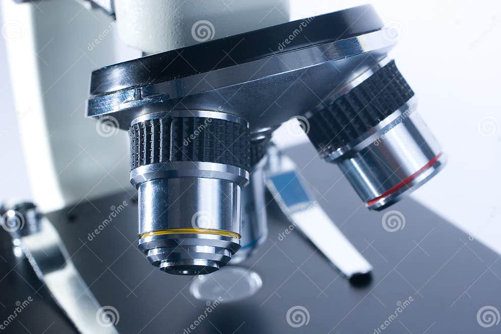 Microscope objectives stock image. Image of micro, magnification - 66779567