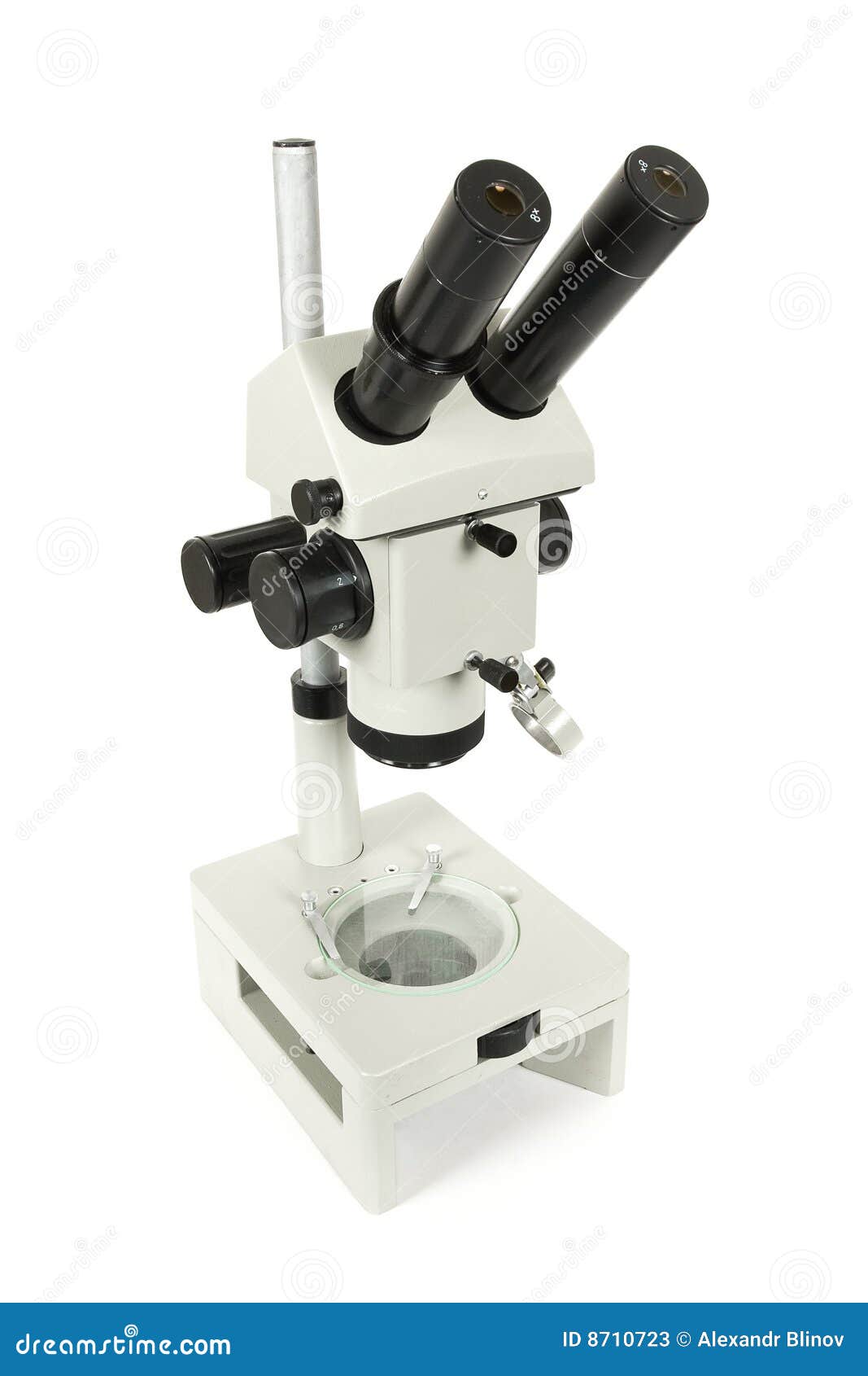 Microscope optique image stock. Image du optique, technologie - 8710723