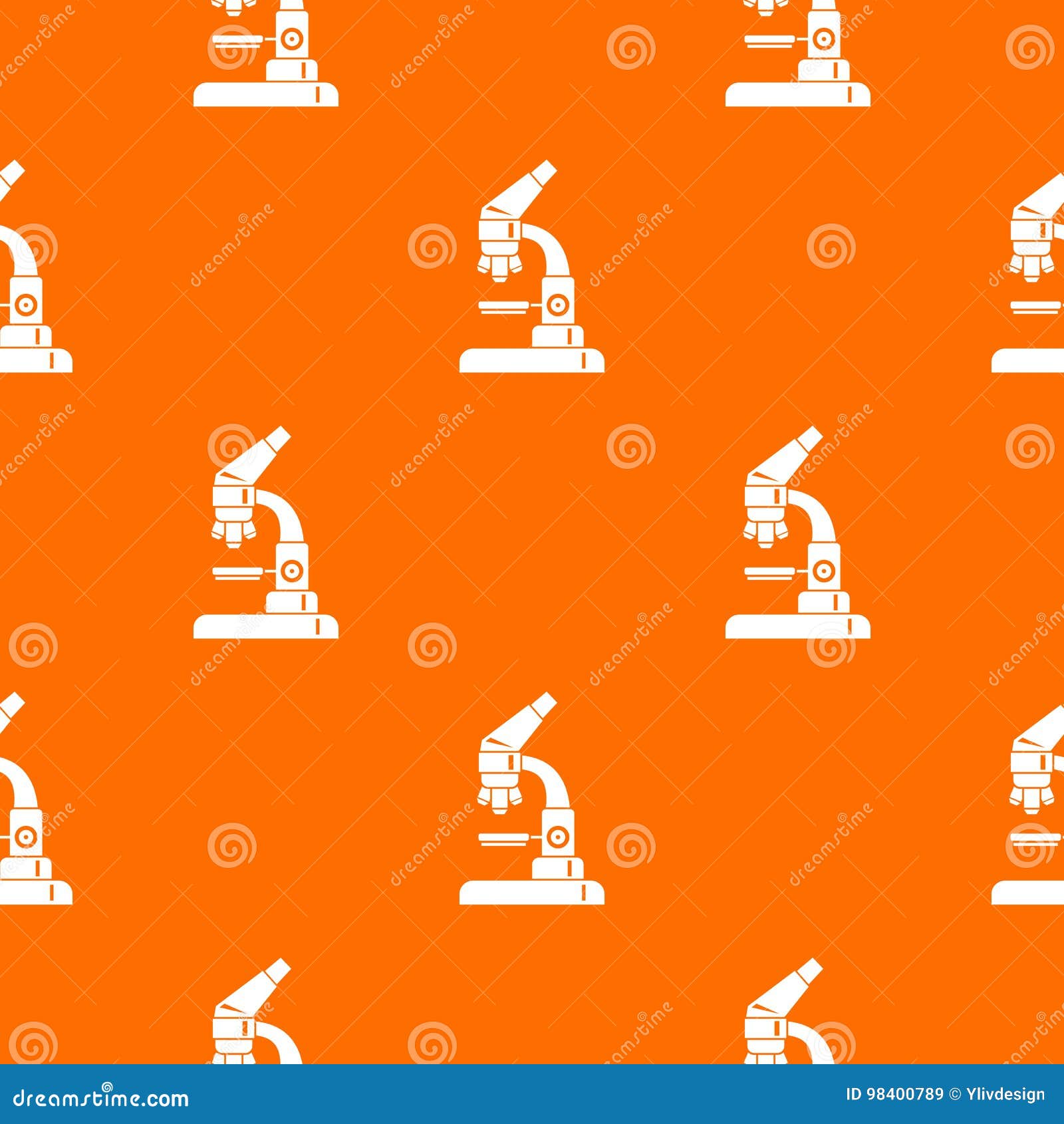 Microscope Pattern Seamless Stock Vector - Illustration of hospital ...