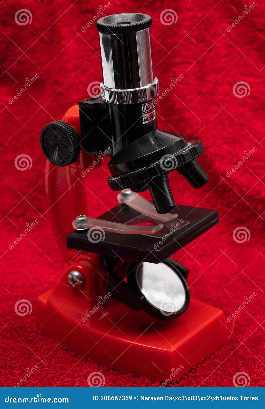 Microscope for Science and stock image. Image of icon - 208667359