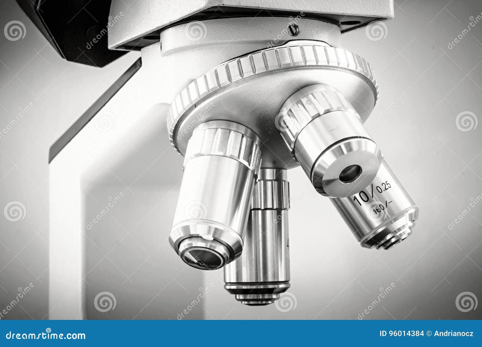Microscope in Scientific and Healthcare Research Laboratory Stock Photo ...
