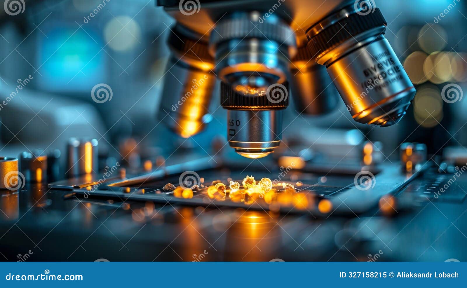 A Microscope in the Scientific Laboratory of Nanotechnology is Doing ...