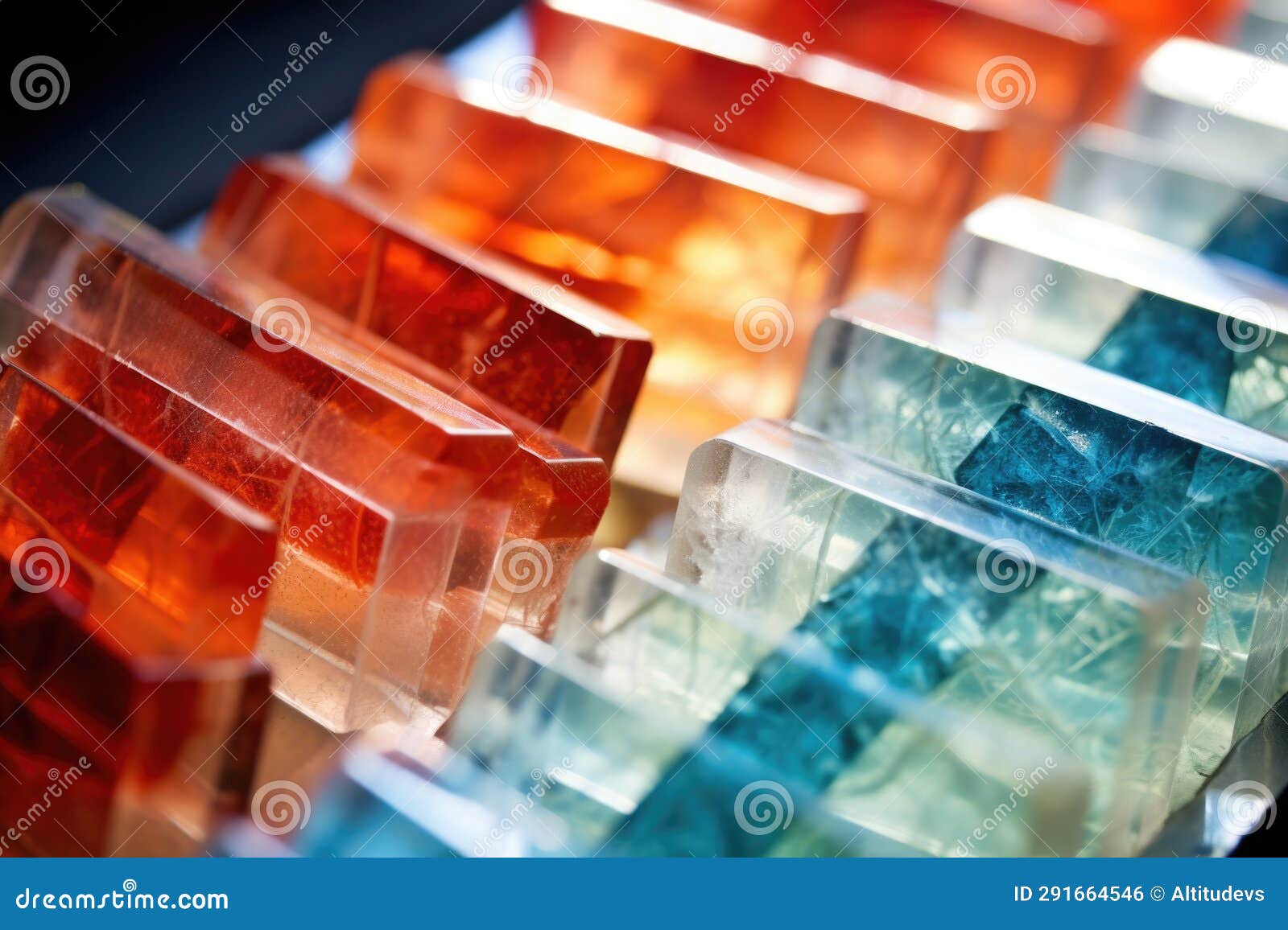 Microscope Slides of Blood Samples Indicating Rare Diseases Stock Photo ...