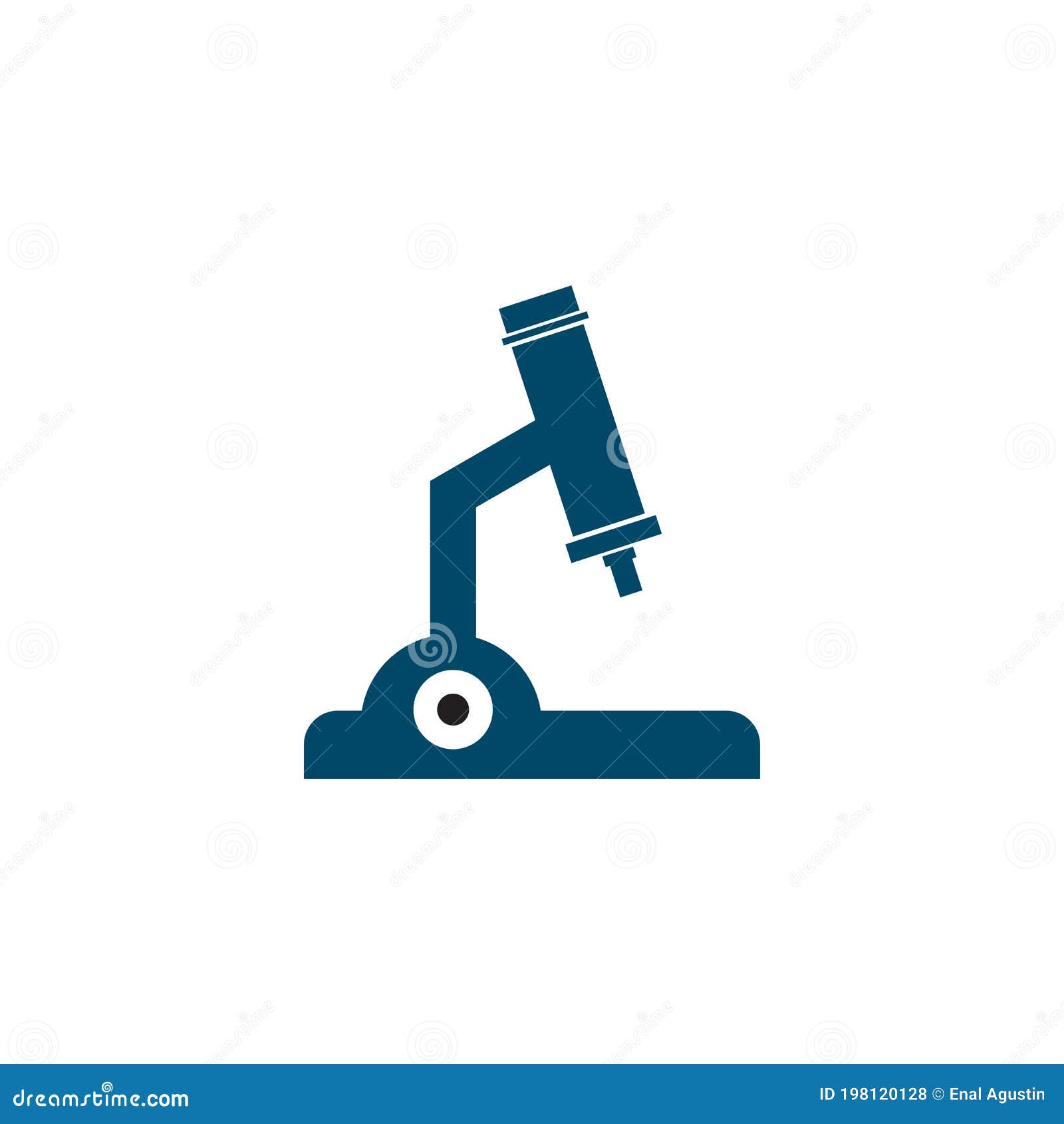 Microscope Symbol Logo Design Template Stock Vector - Illustration of ...