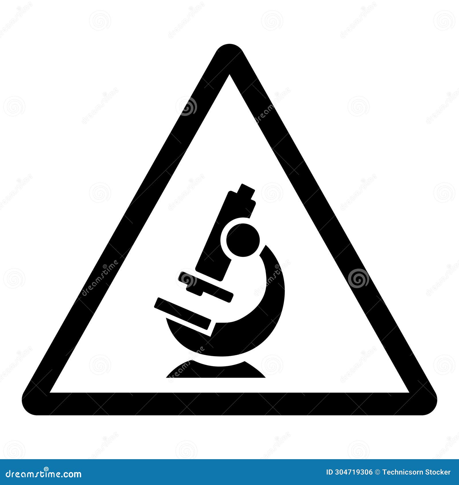 Microscope Symbol Sign,Vector Illustration, Isolate on White Background ...