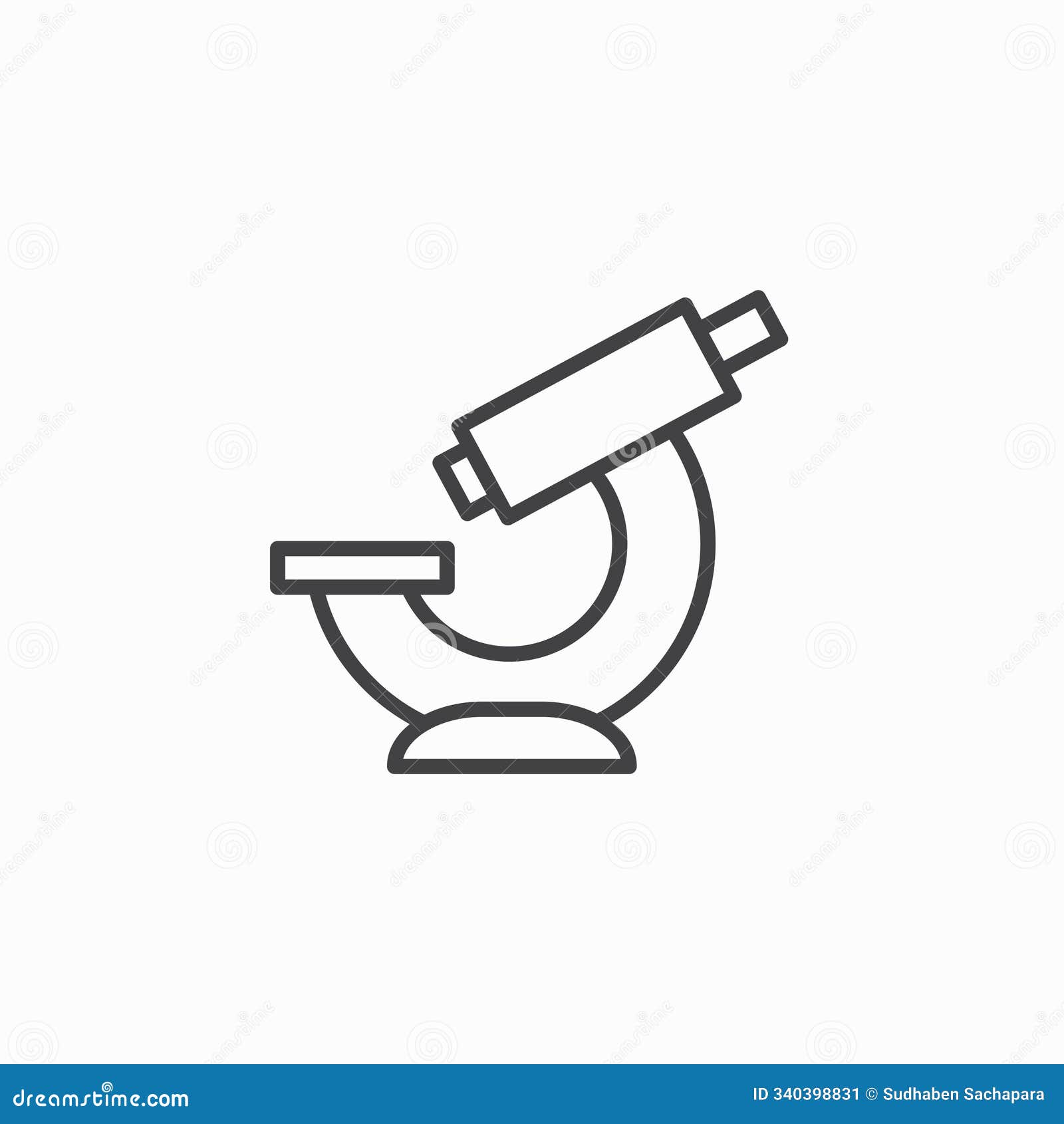 Microscope. Vector Drawing | CartoonDealer.com #73550559