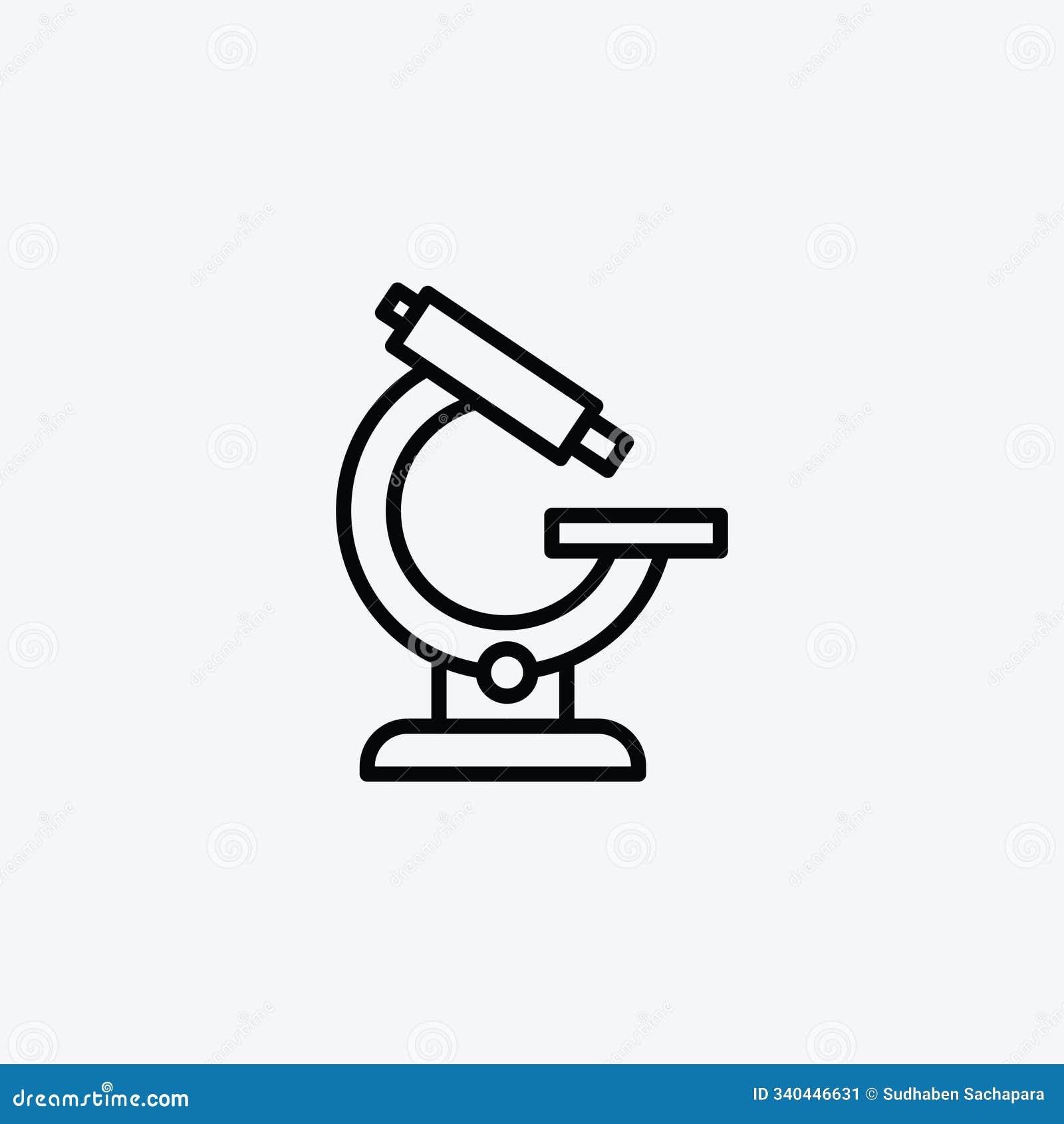 Microscope. Vector Drawing | CartoonDealer.com #73550559