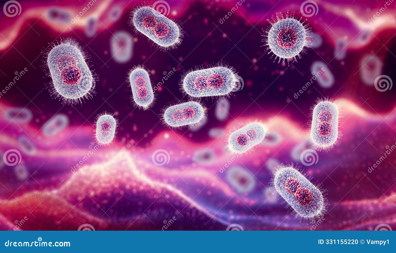 Microscope View Of Monkeypox, It Is A Disease Caused By Infection With ...