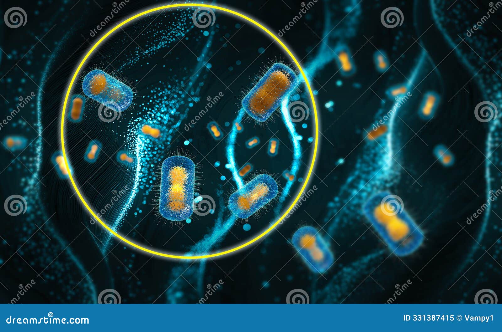 Microscope View of Monkeypox, it is a Disease Caused by Infection with ...